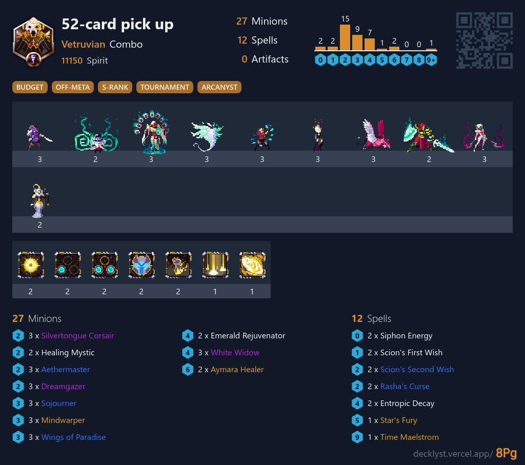 52-card pick up | Decklyst